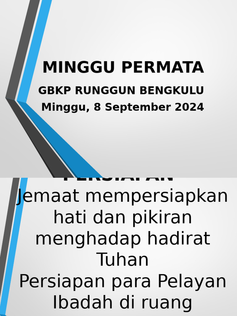 Minggu Permata B. Indo | PDF