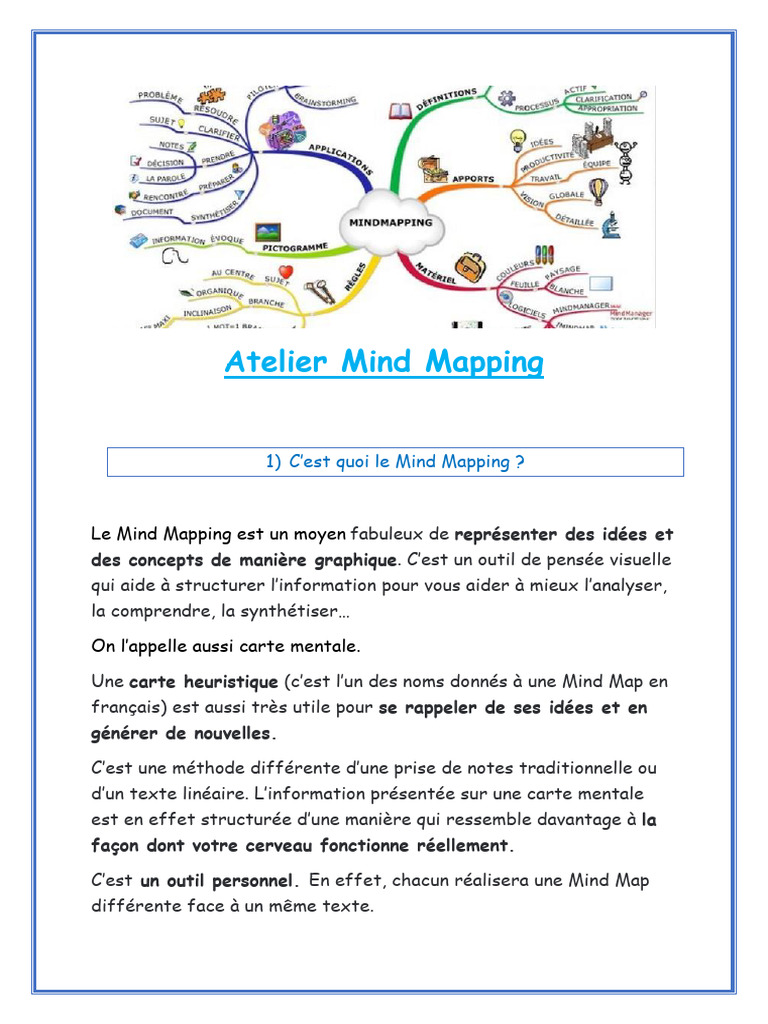 Mind Mapping | PDF