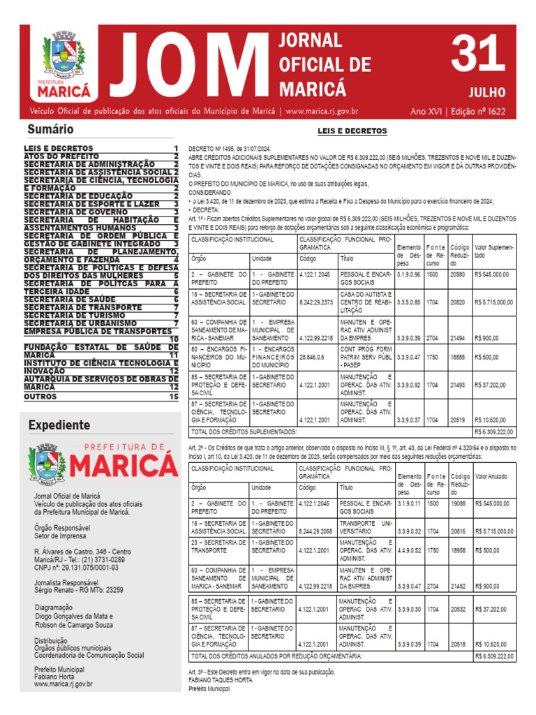 Jom 1620 26-07-2024 | PDF