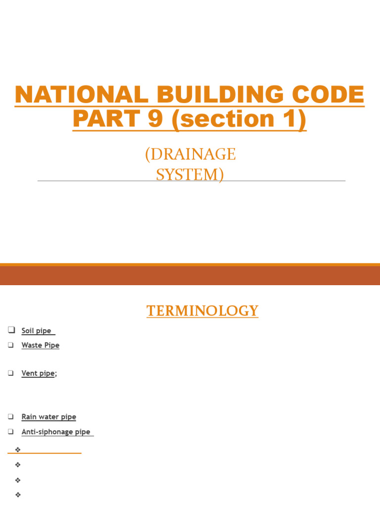 P13 Drainage System | PDF