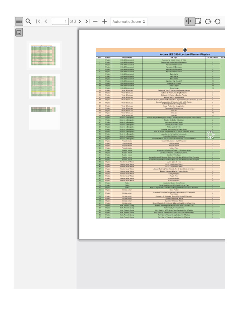 Arjuna JEE 2024 - Physics Wallah | PDF