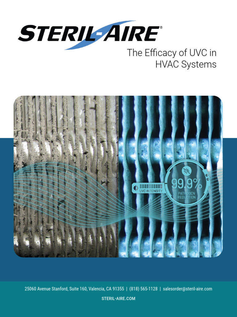 The Efficacy of UVC in HVAC Systems | PDF | Ultraviolet | Biofilm