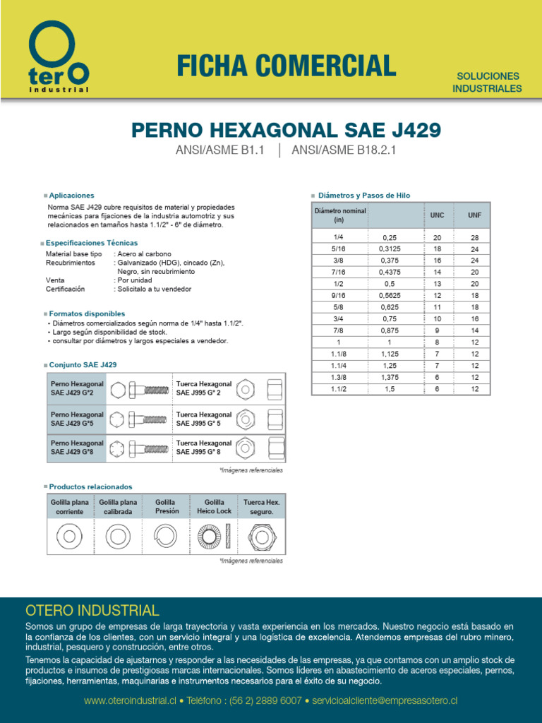Perno Hex g5 | PDF