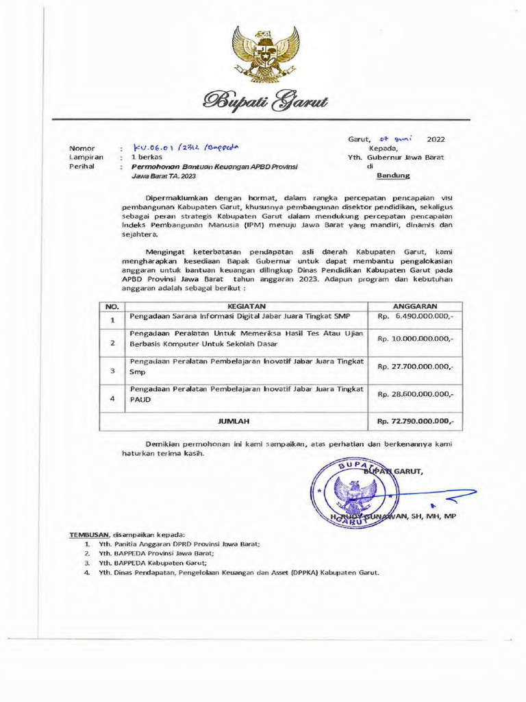 Proposal SI Digital Jabar 006 | PDF