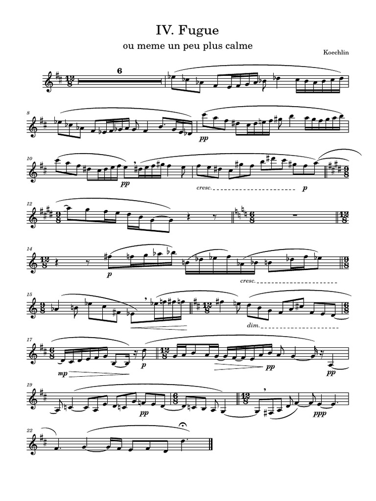 IV. Fugue | PDF