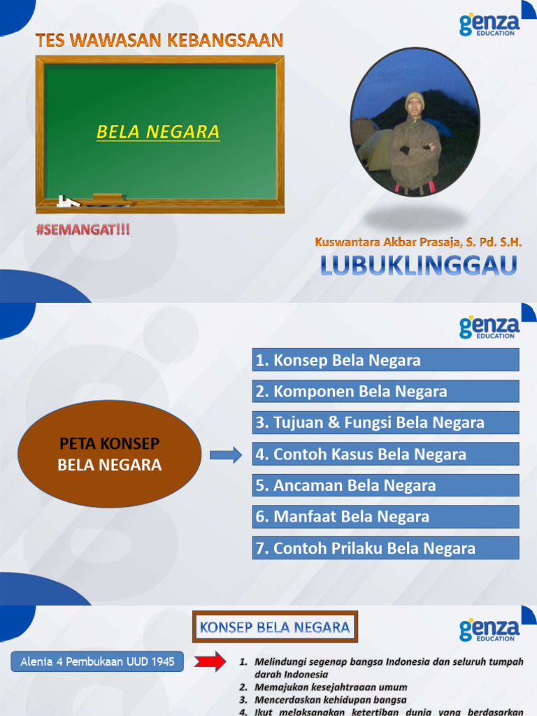 Bela Negara Genza Kus (Materi) | PDF