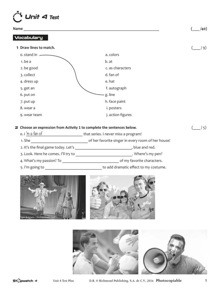 Stopwatch 4 Test Plus U4 | PDF
