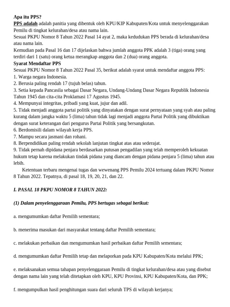 Apa Itu PPS | PDF