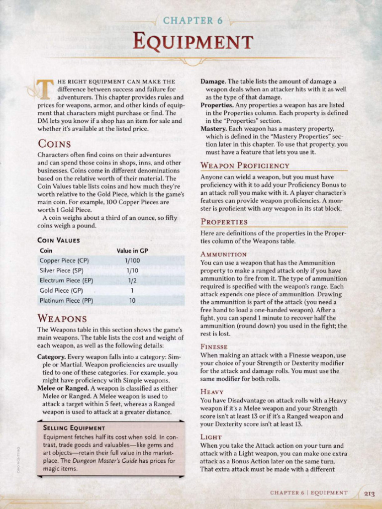 Weapon Mastery | PDF
