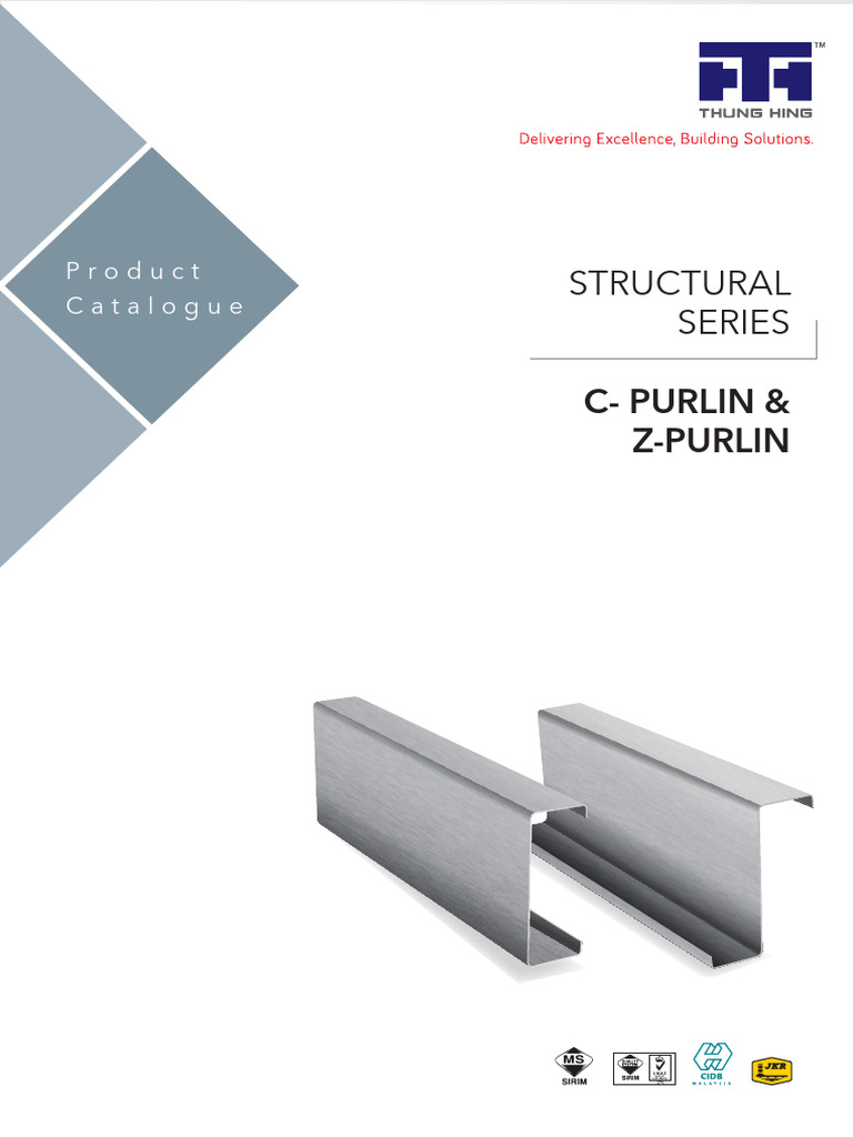 TH C Z Purlin | PDF | Engineering Tolerance | Truss