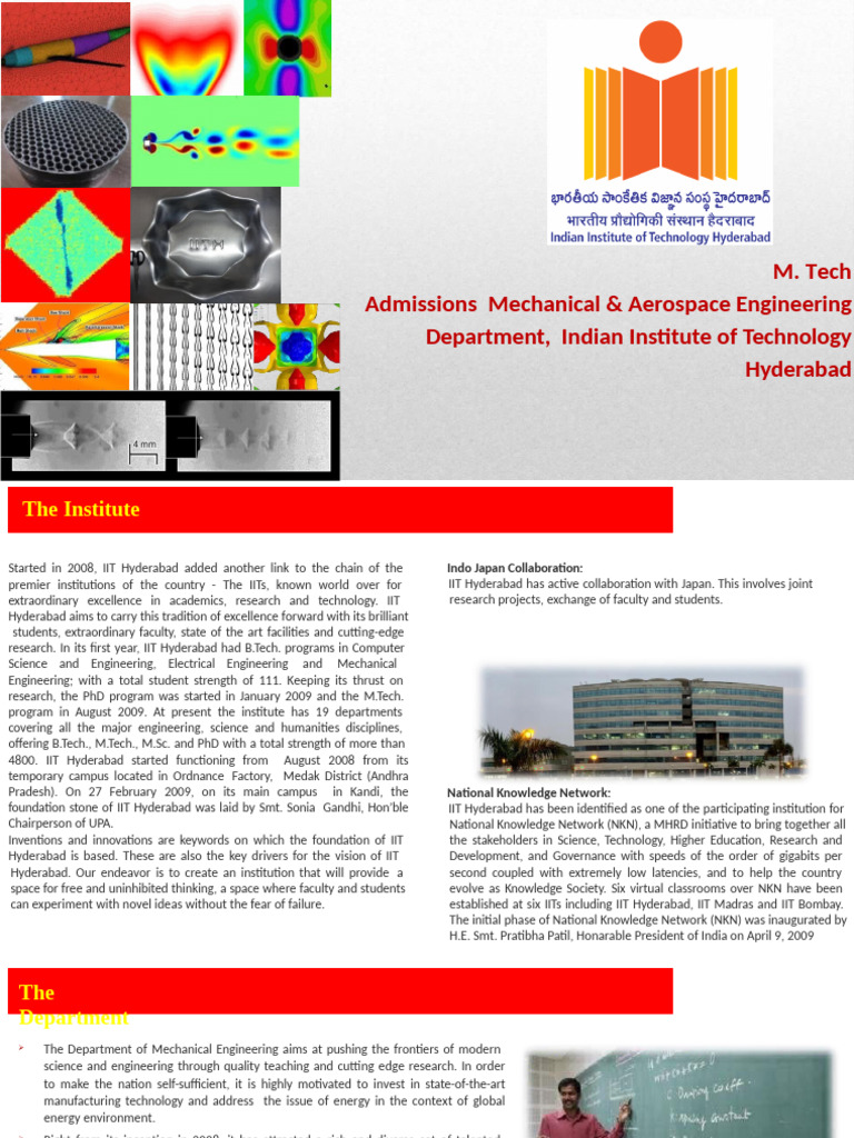 MTech Brochure MAE Admissions Jan 2025 | PDF