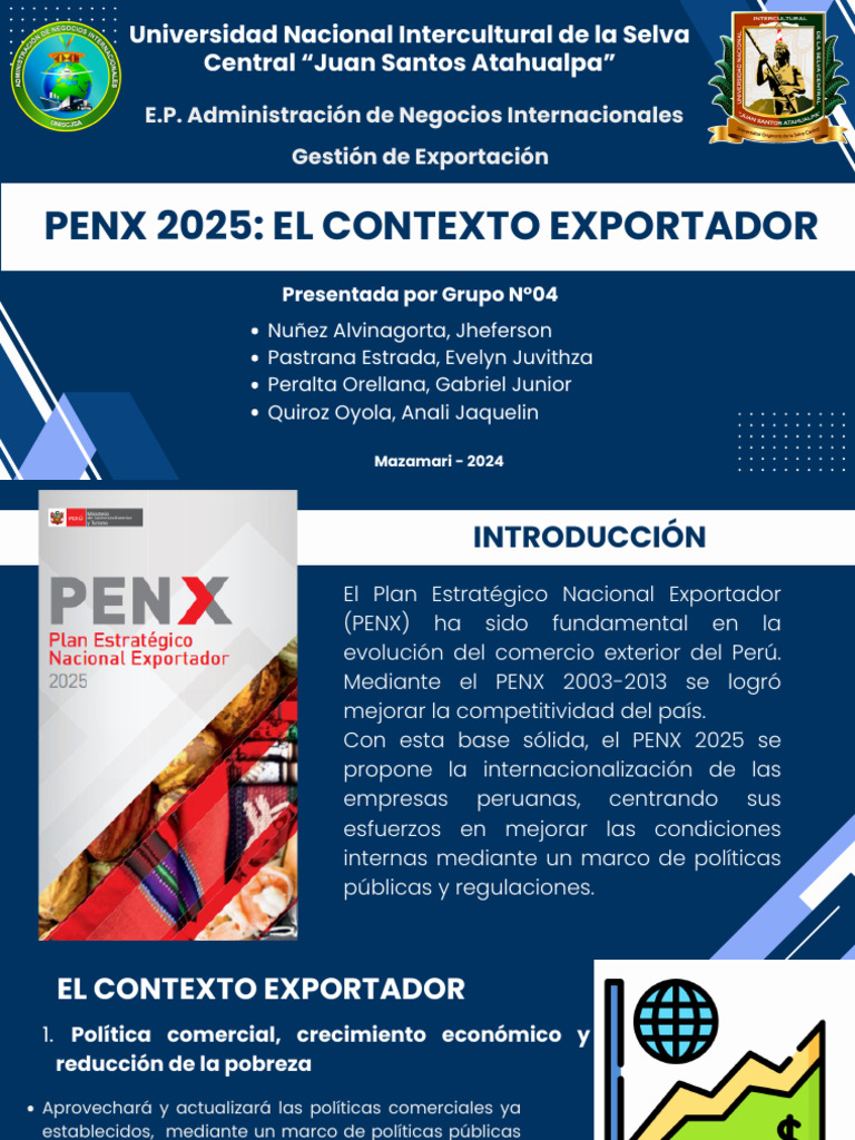 Penx 2025 El Contexto Exportador | PDF