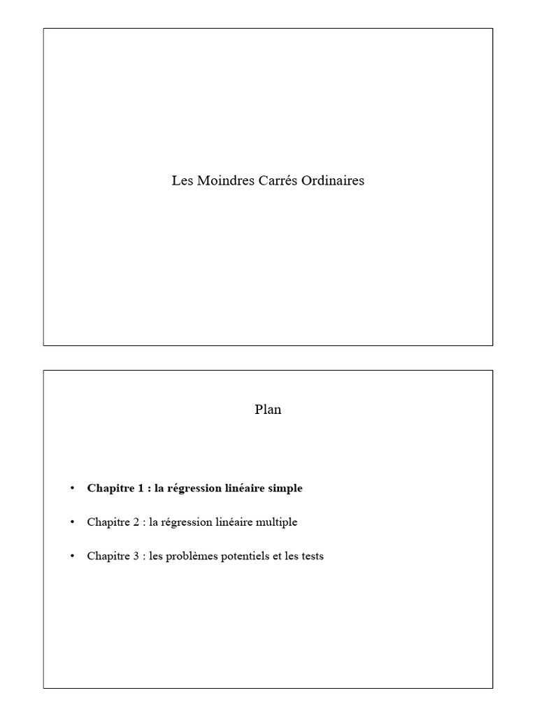 Partie 1a - Mã©thode | PDF