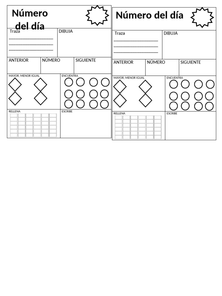 NUMERO DEL DIA | PDF