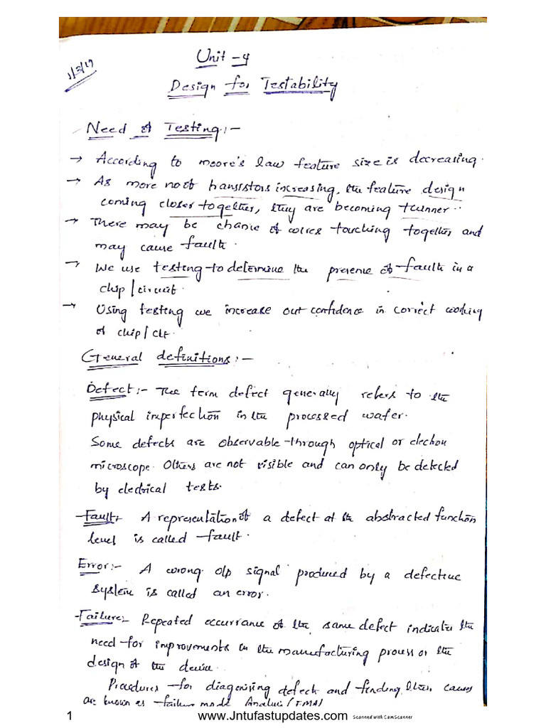 Vsli Design r16 - Unit-4 | PDF