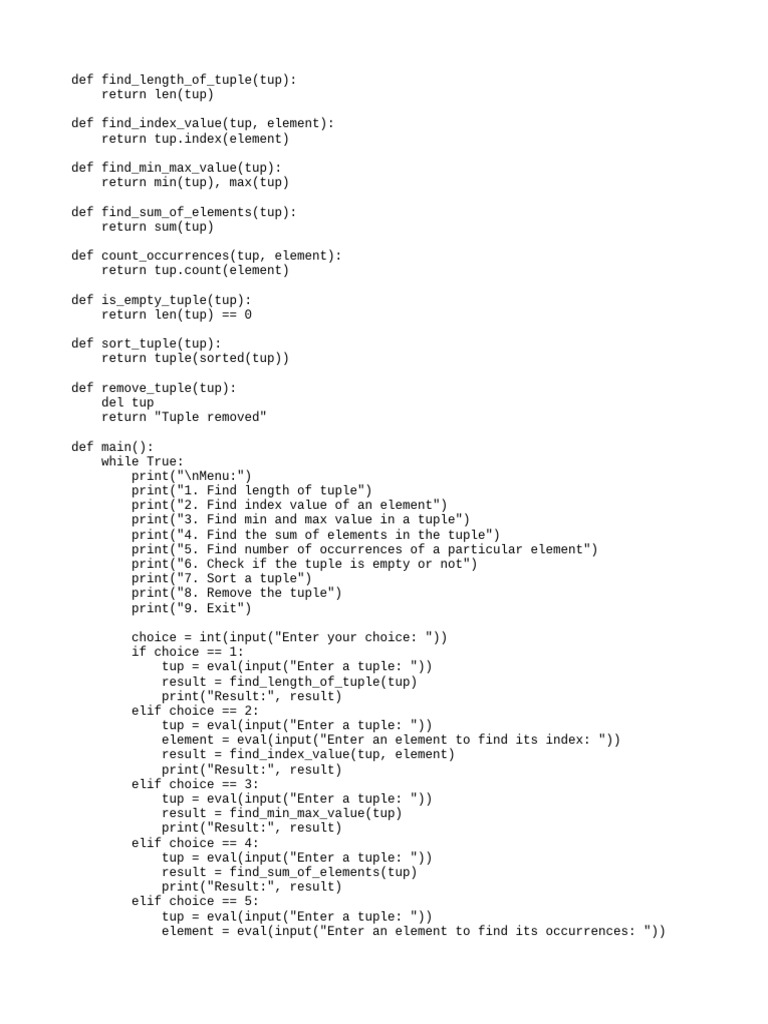 TUPS Pyth School | PDF