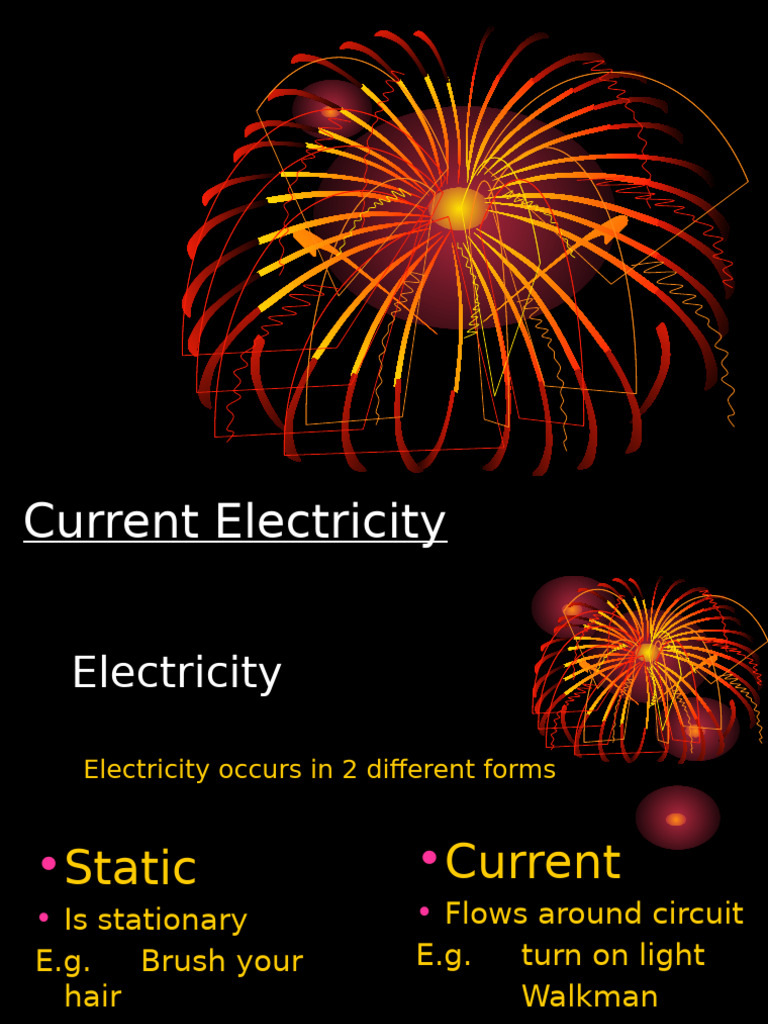 Current ElectricityEquations | PDF