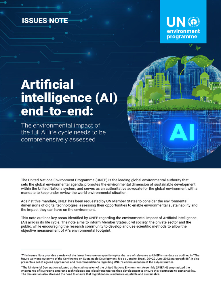 AI-Environmental-Impact-Issues-Note | PDF