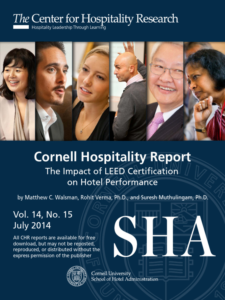 Center For Hospitality Research: Cornell Hospitality Report Cornell ...