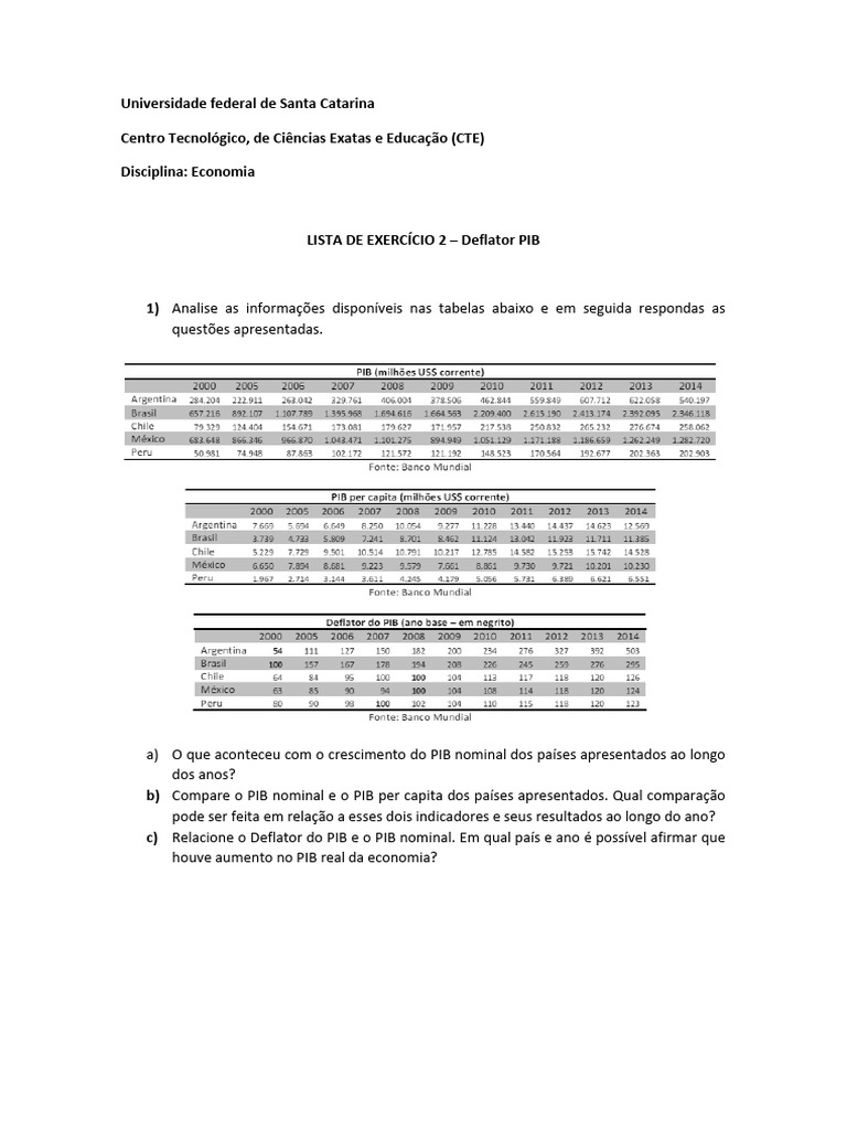 LIsta2 DeflatorImplicito | PDF