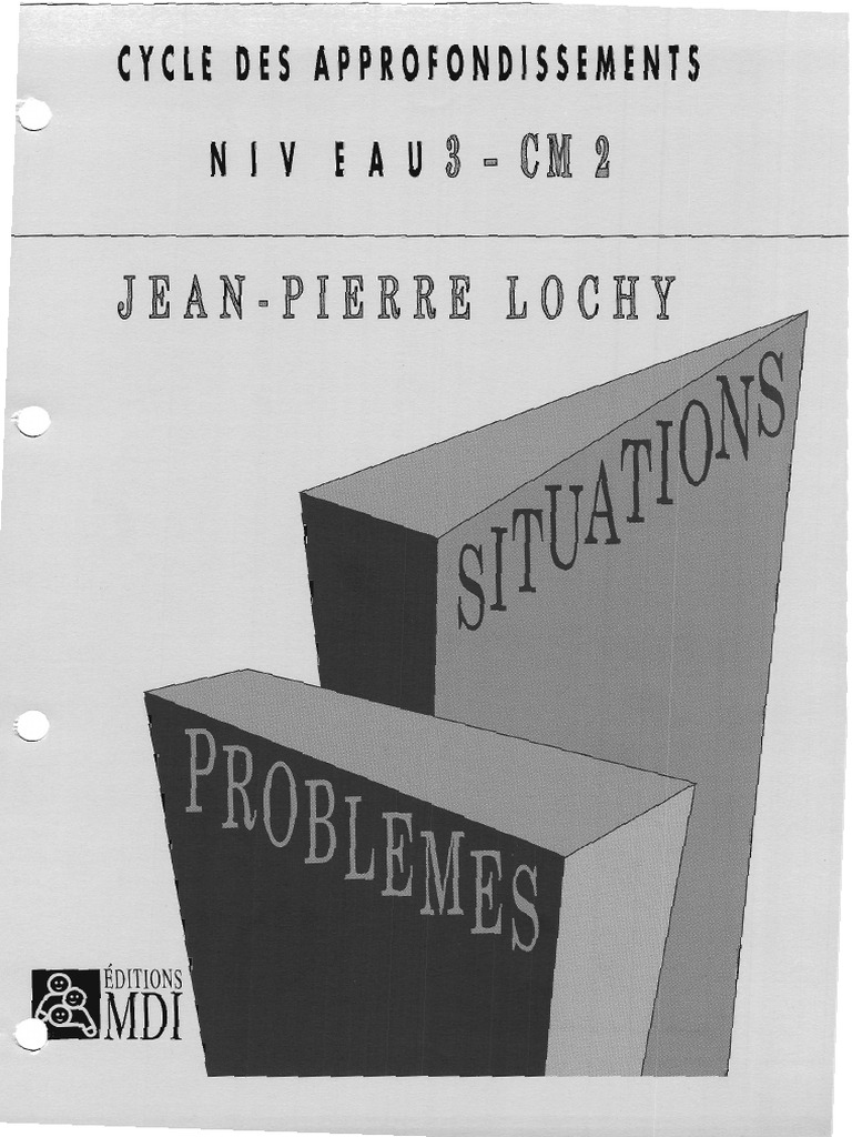 Situations Problemes - Cycle 3 cm2 | PDF