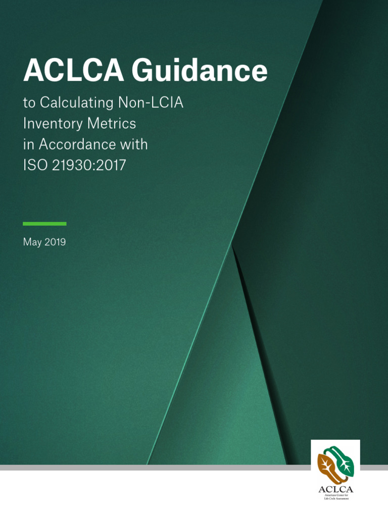 ISO 21930 Final | PDF