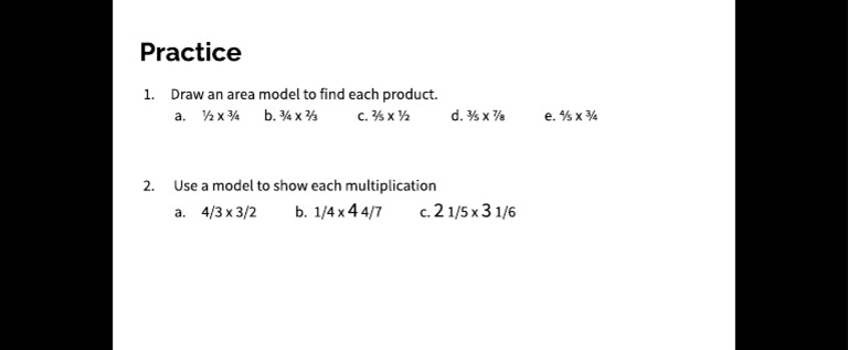 Multiplying Fractions - 2021 - Google Slides | PDF