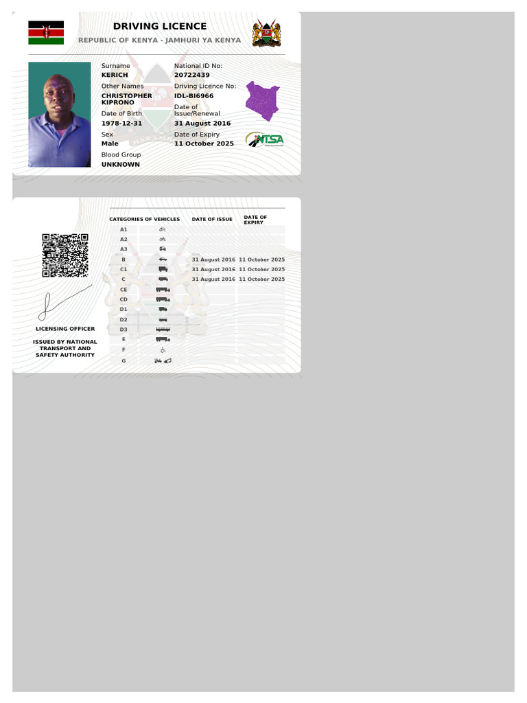 DLR-PPWUW6PQL-Electronic Driving License | PDF