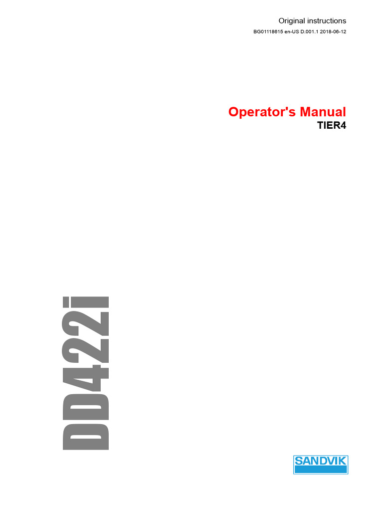 Jumbo Operator's Manual | PDF | Information | Hazards