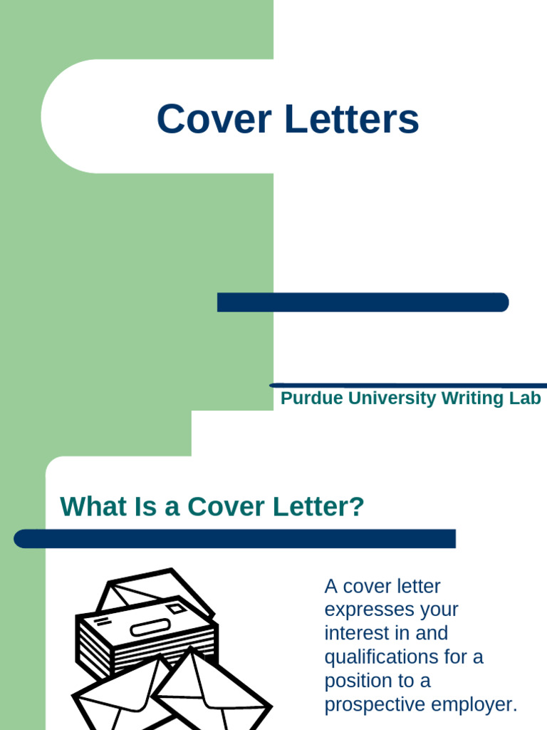 Cover Letters | PDF