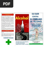 Triptico El Alcoholismo