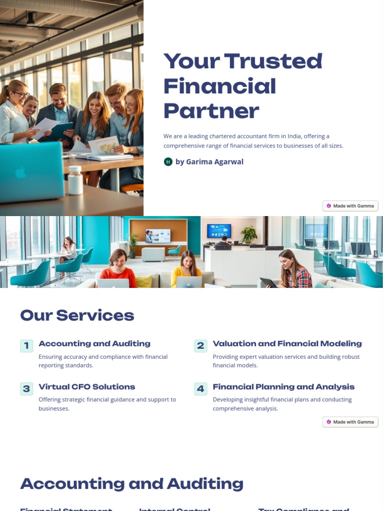 Your Trusted Financial Partner | PDF | Financial Statement | Law