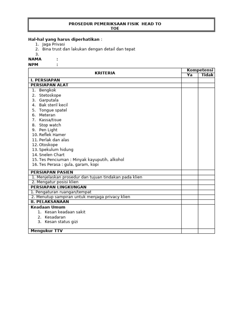 Pemfis Head To Toe New | PDF