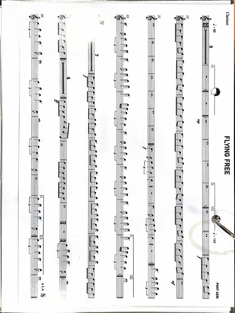 Flying Free Clarinet | PDF