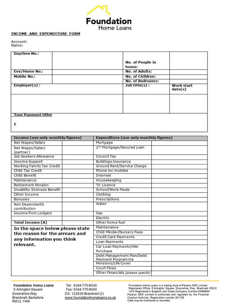 income-and-expenditure-form | PDF