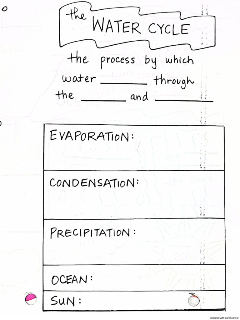 Water cycle | PDF