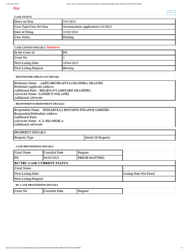 SA Application 143:2023 | PDF