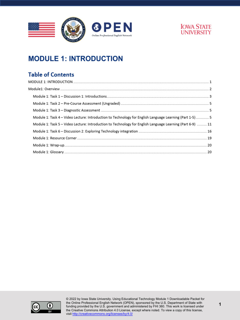 ET Module 1 Packet - Summer 2024 - 102832 | PDF