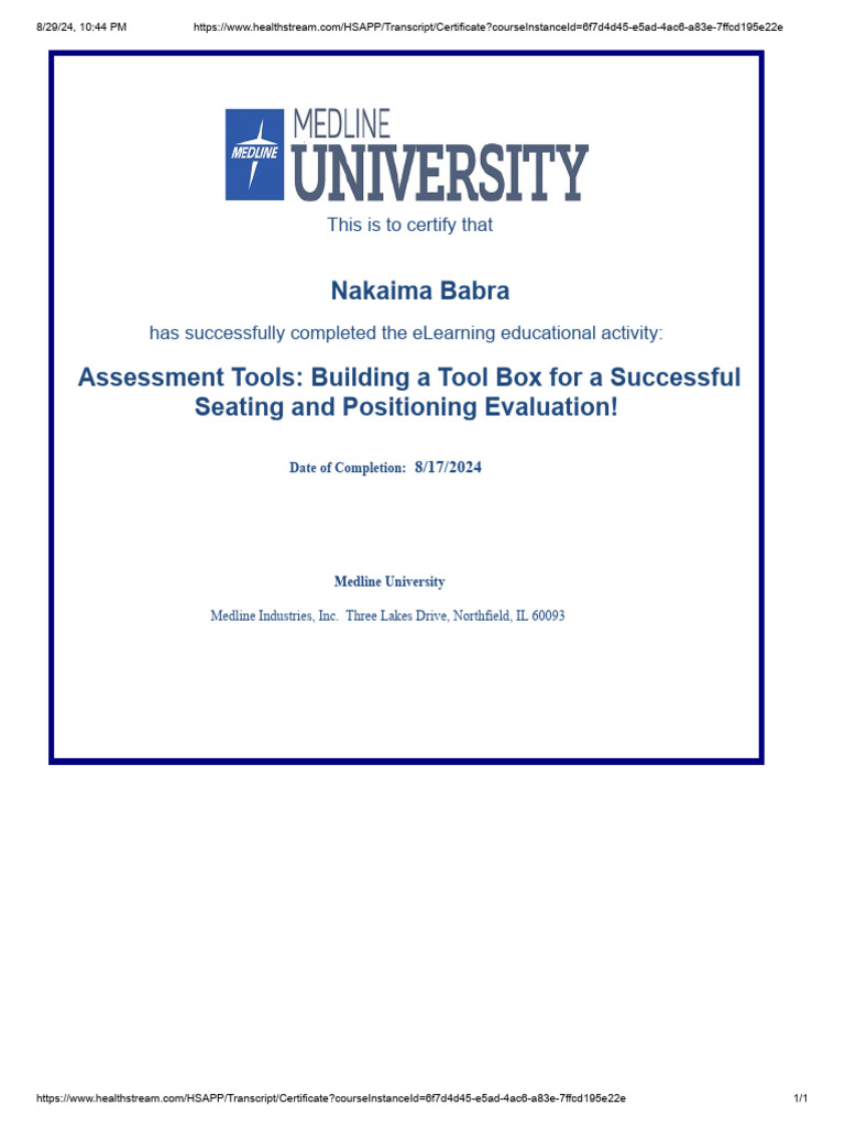 Assessment Tools | PDF