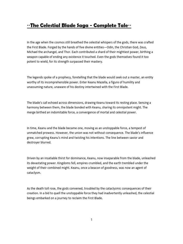 The Celestial Blade | PDF