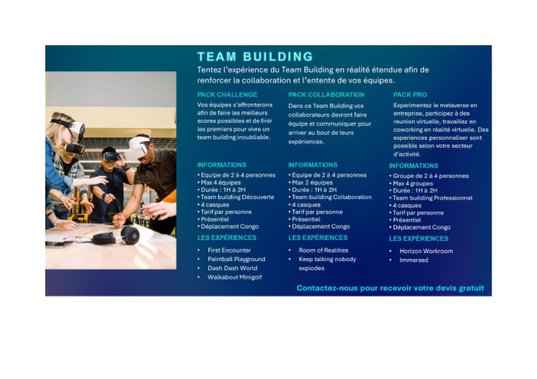 Pack Team Building | PDF