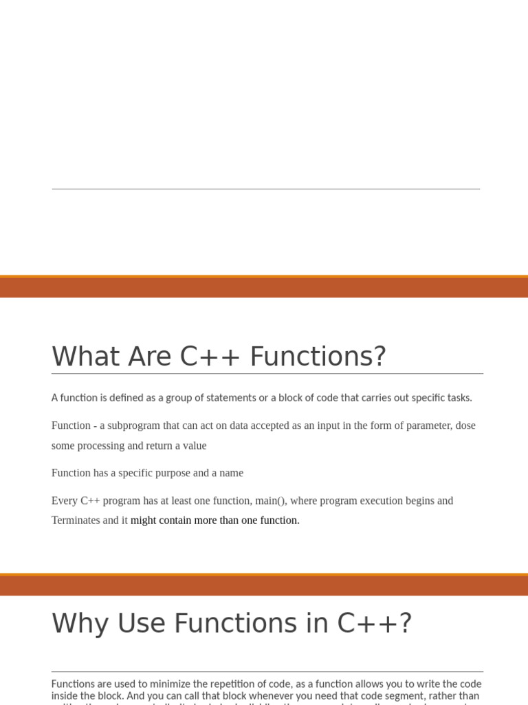 C Functions | PDF C Functions | PDF
