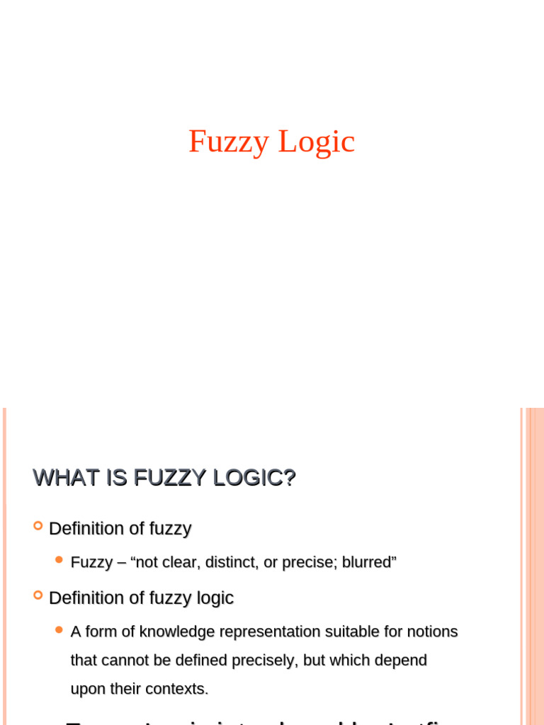 Fuzzy System | PDF