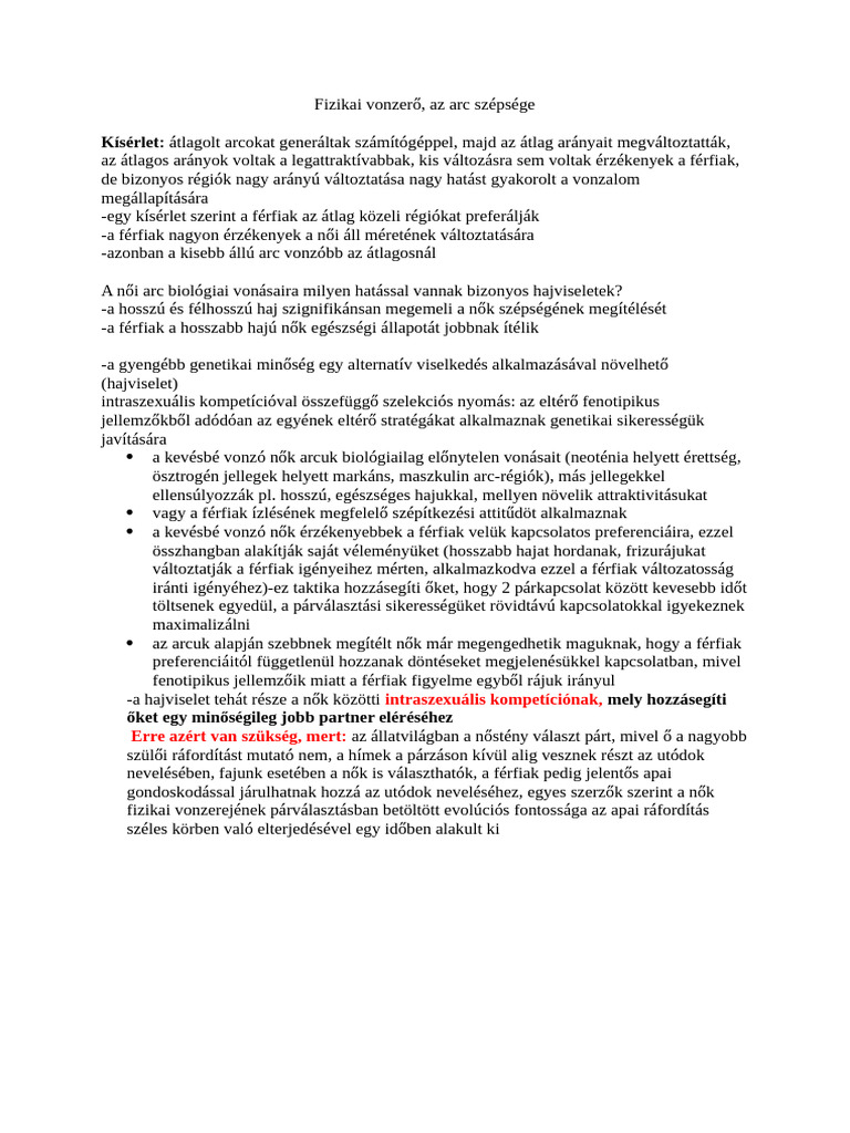 Fizikai Vonzerő.irasos | PDF