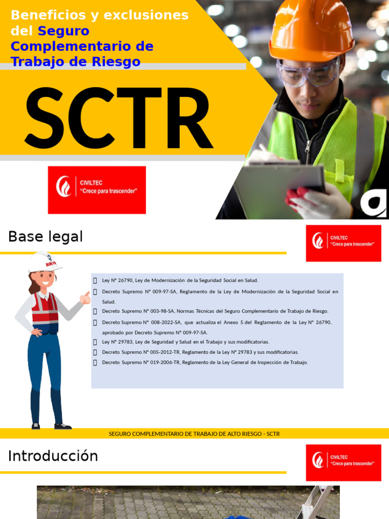 SCTR - Civil Tec - Firme | PDF