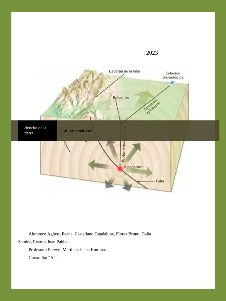 Sismos y Terremotos 1 | PDF