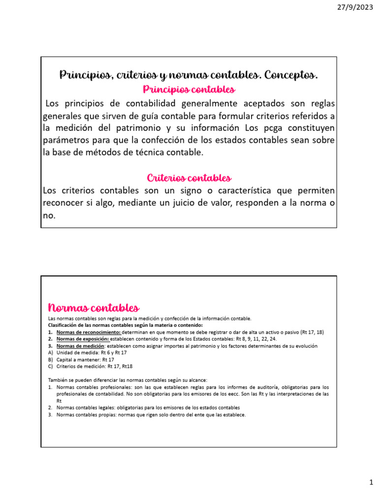 Conta 1° Parcial | PDF