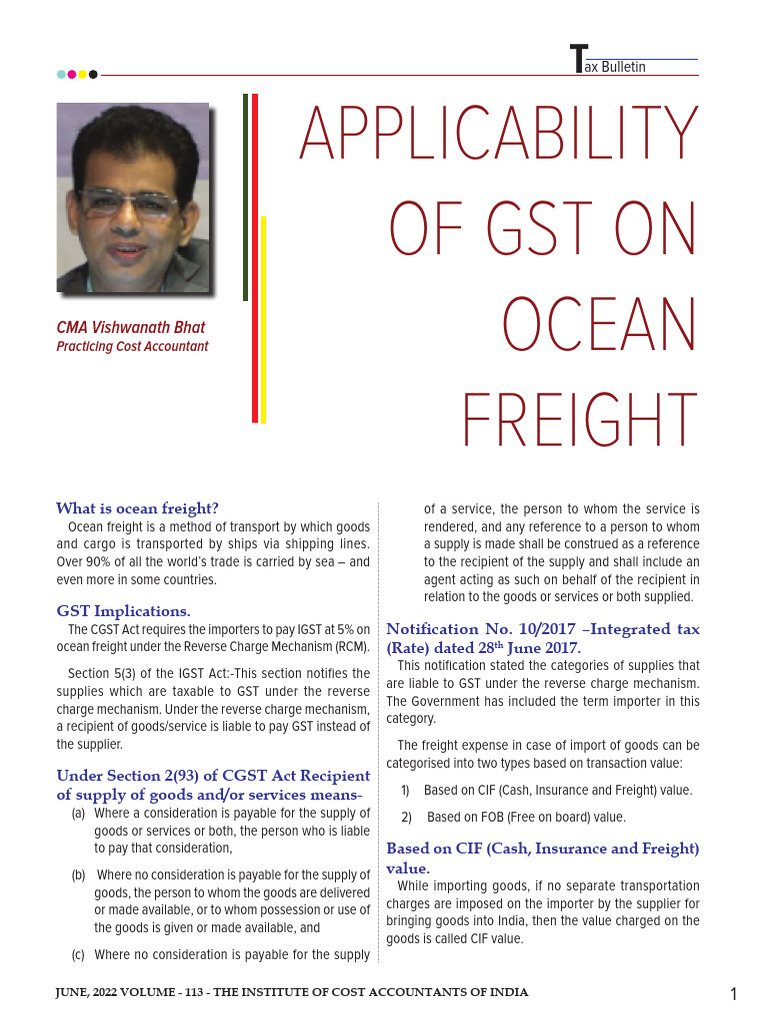 Igst On Import | PDF
