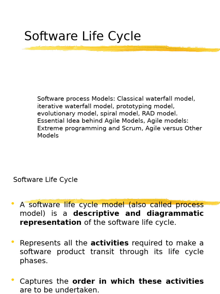 LECT2 Mod-1 Part-2 Life Cycle Models | PDF