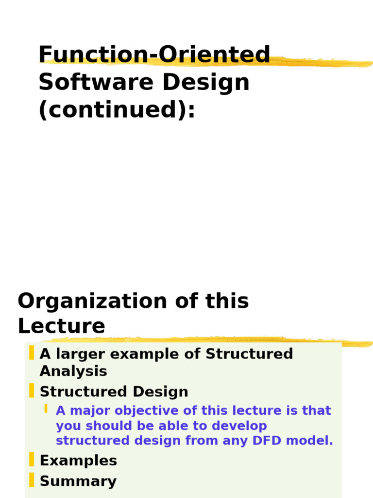 LECT5.2 Software Design Part 2 | PDF